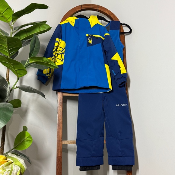 Spyder | Matching Sets | Spyder Kids 5 Insulated Jacket Bib Ski ...